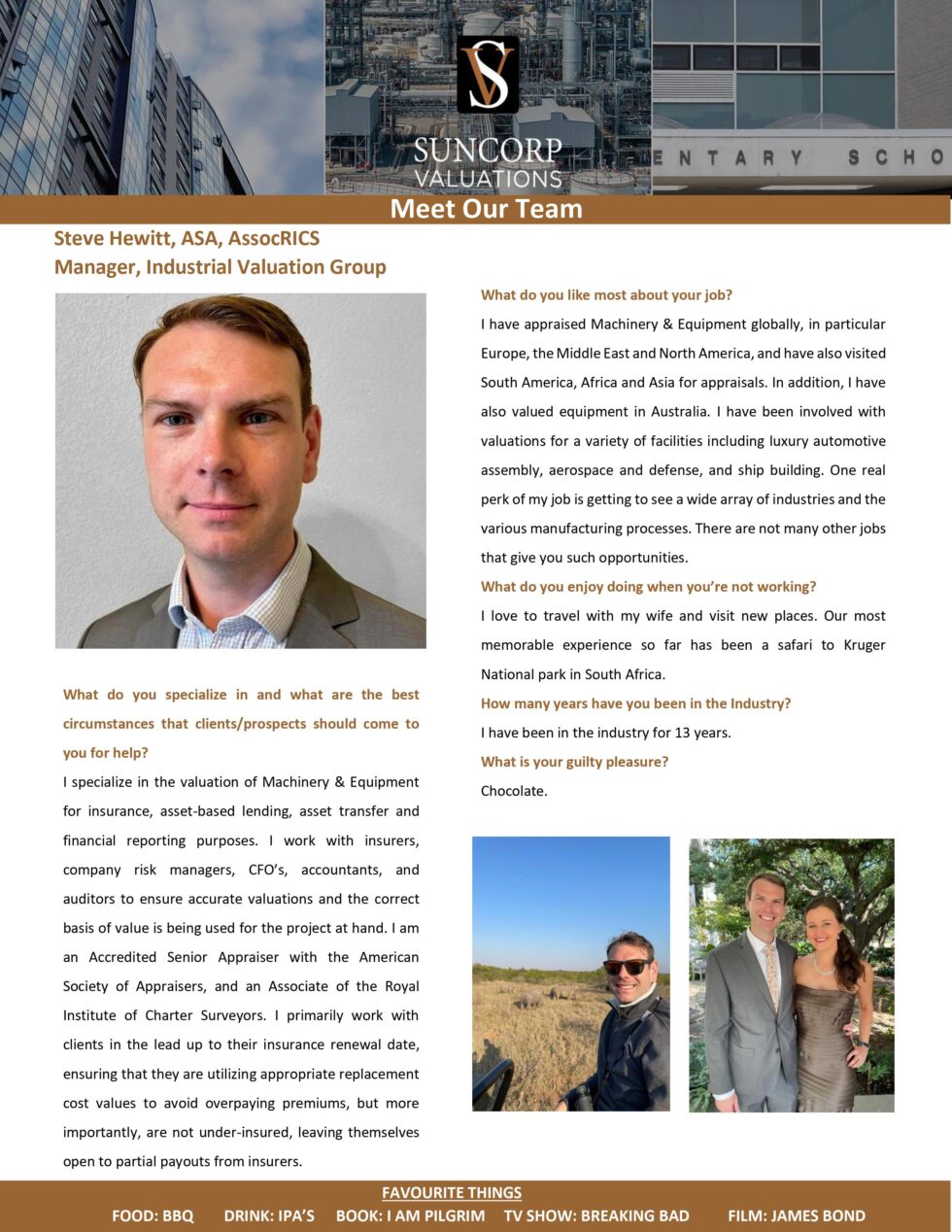 Meet Steve Hewitt, ASA, AssocRICS - Suncorp Valuations