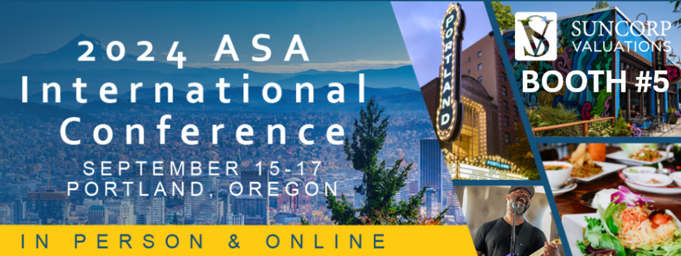 Join us at the 2024 ASA International Conference! - Suncorp Valuations